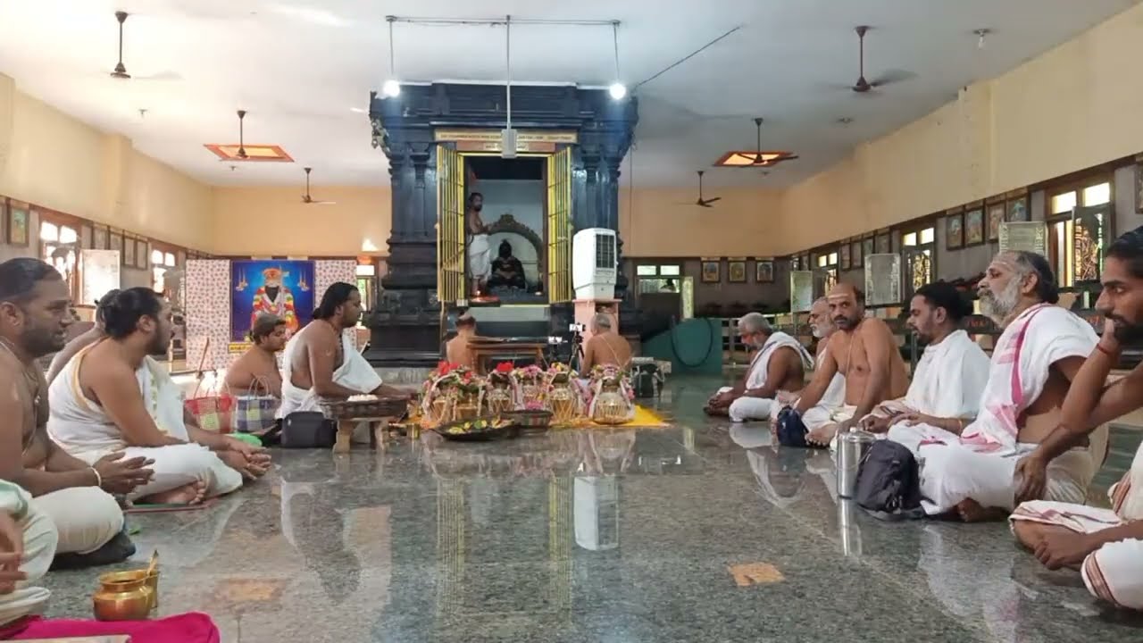 Govindapuram tapovanam periyava ekadasa rudram 24/12/24 - YouTube