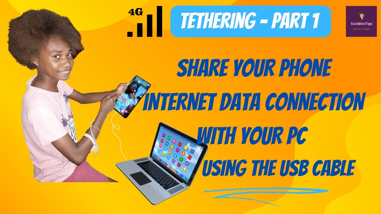 How to Share your Mobile Internet Connection with PC, #howto, #tether ...