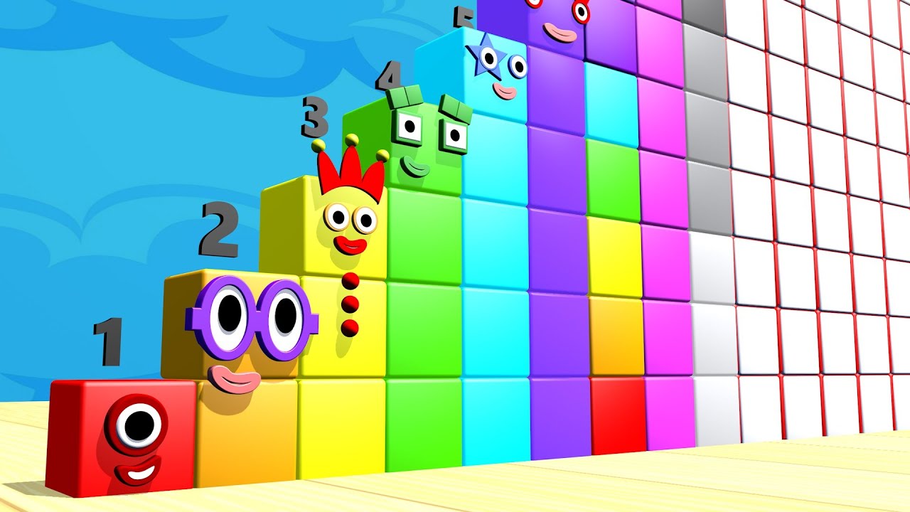 Numberblocks Mathlink Step Squad 1 to 15 BIGGEST Standing Tall Numbers ...