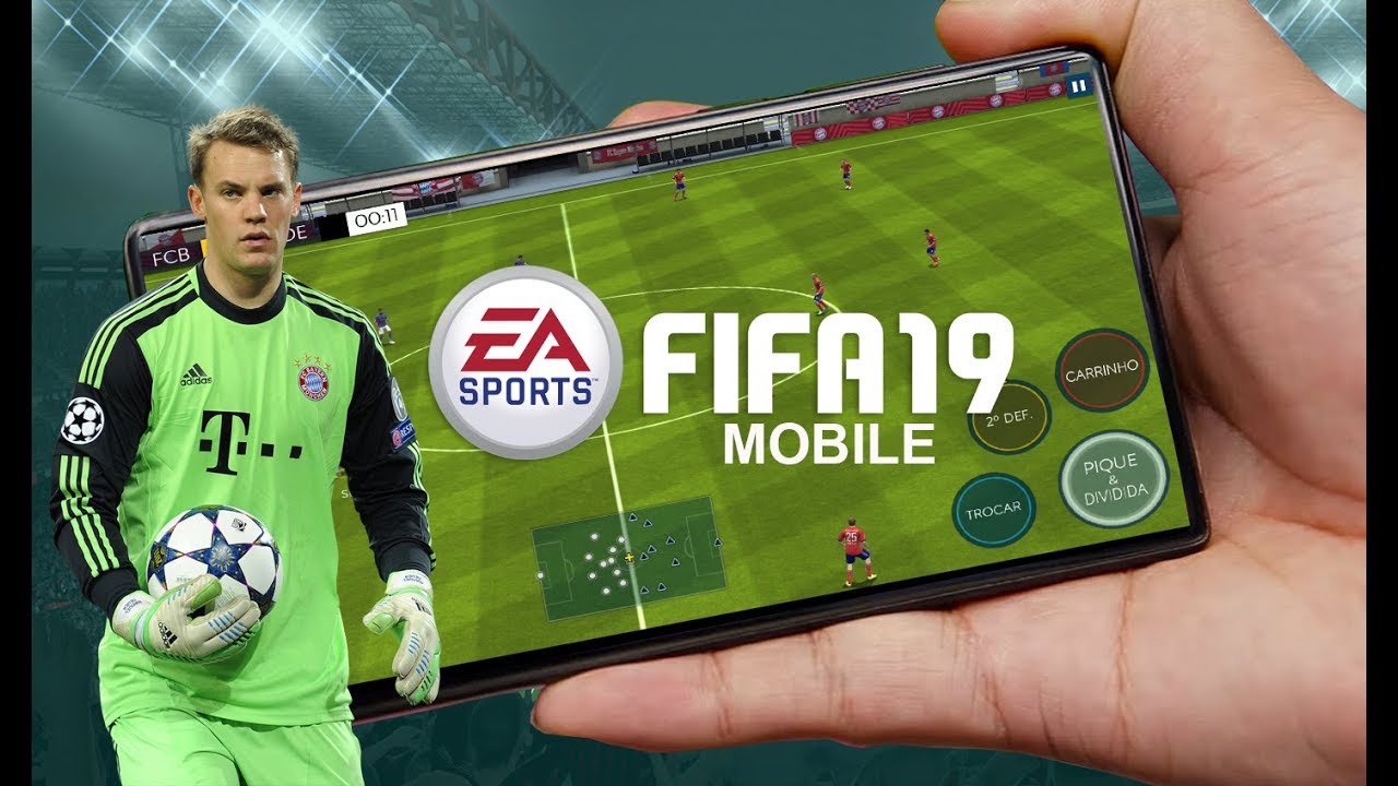 Fifa Mobile 19 Oficial, Enfrentei O Bayern - YouTube