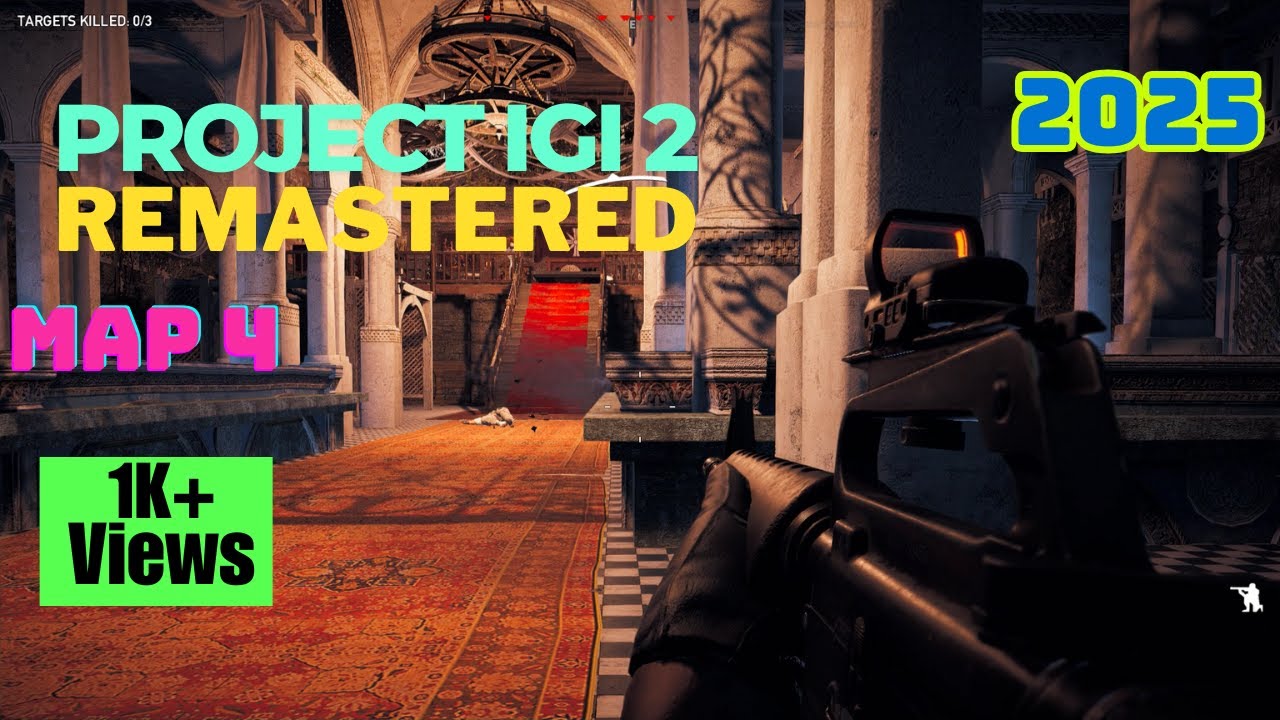 Project IGI 2 Remastered | CryinTheCastle Map | Bounty Hunt - YouTube