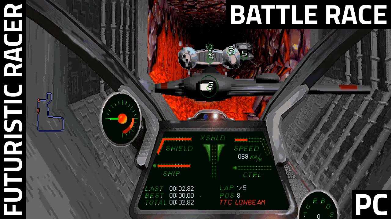 Battle Race (1996) - PC Futuristic Racing Games - YouTube