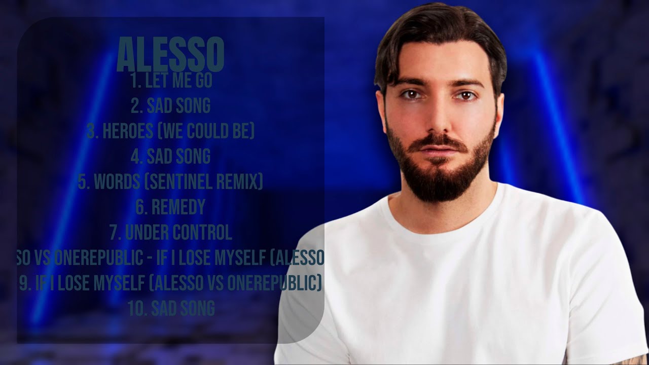 Alesso-Chart-toppers of the decade-Bestselling Tracks Lineup-Well-known ...