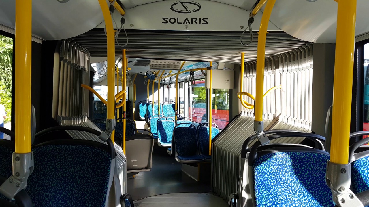 ICB Solaris Urbino 18 Hybrid Knickwinkelsteuerung Test Heddernheimer ...