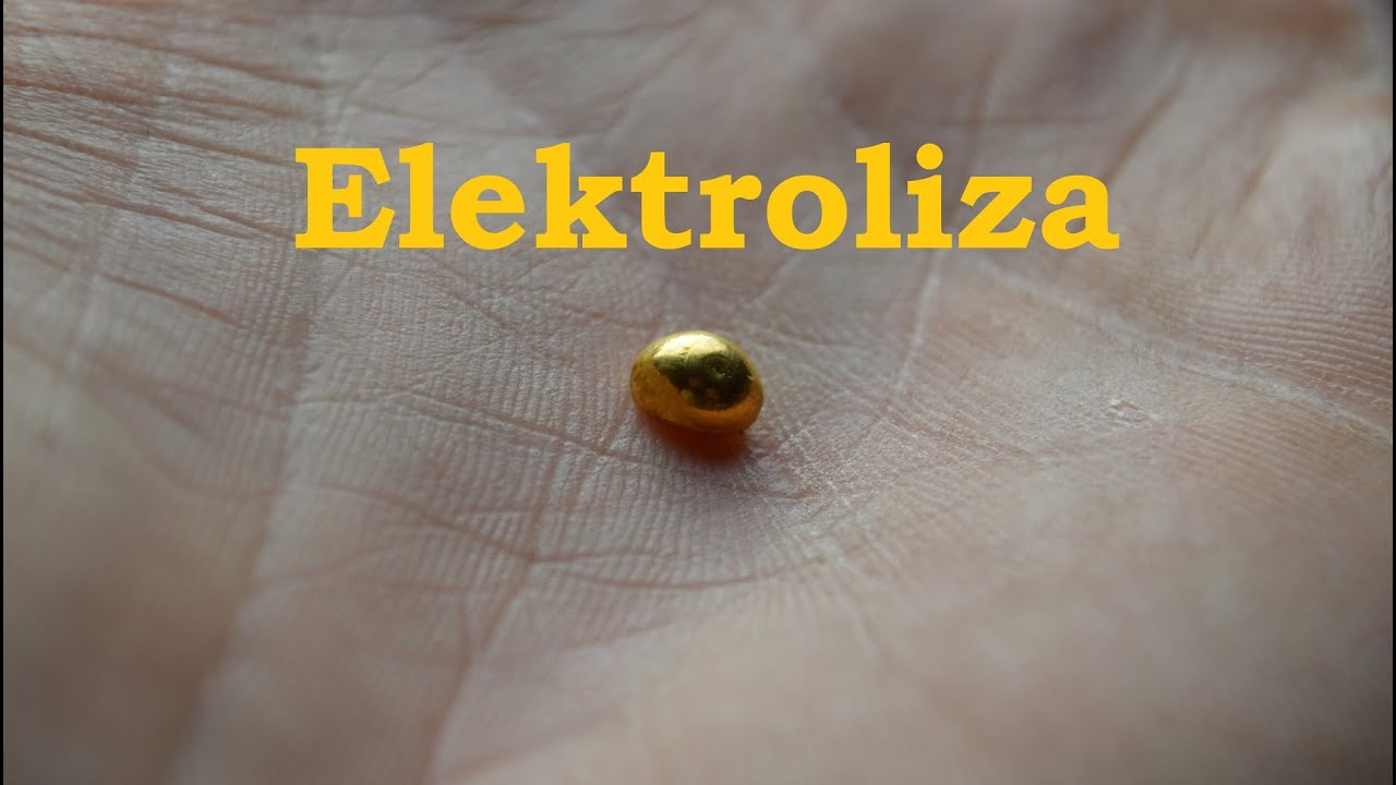 Elektroliza Au - YouTube