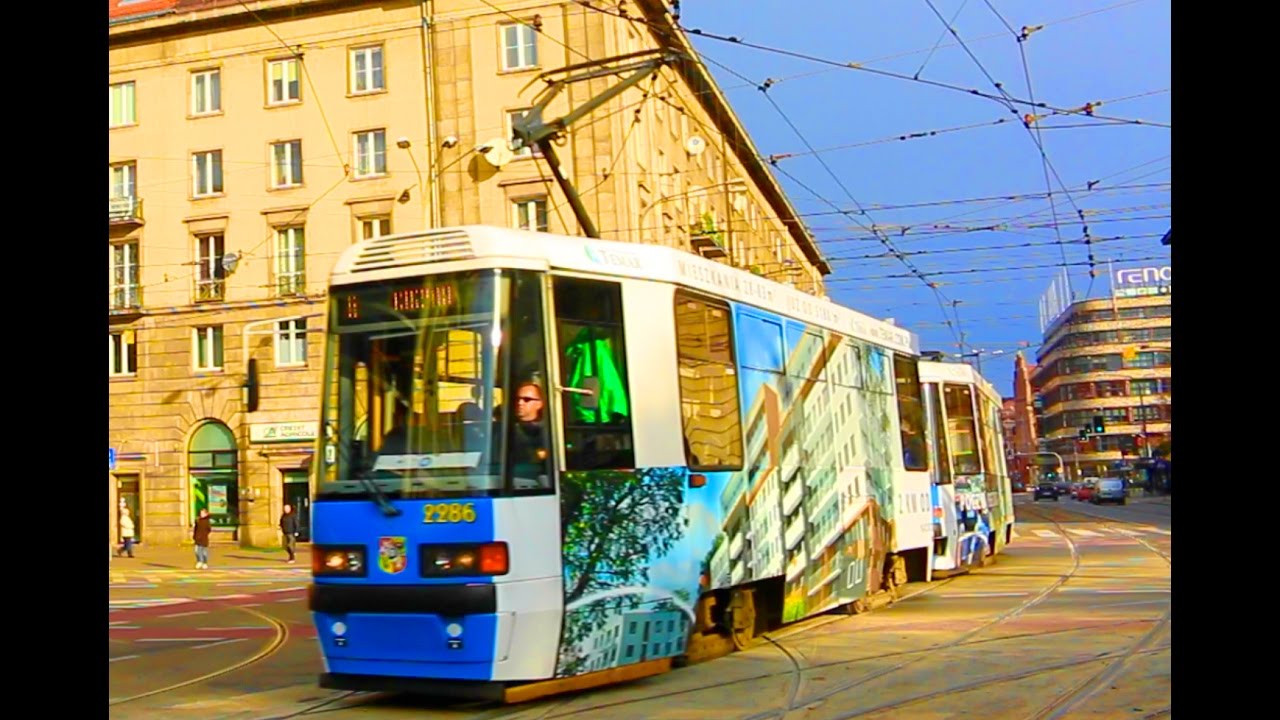 NIGHT and DAY: A Portrait of Wroclaw Trams - YouTube
