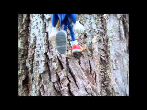 Sonic Running Stop Motion - YouTube