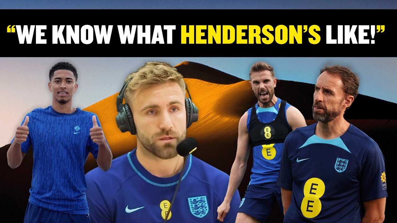Luke Shaw reveals Bellingham has been spending LOTS of time with ...