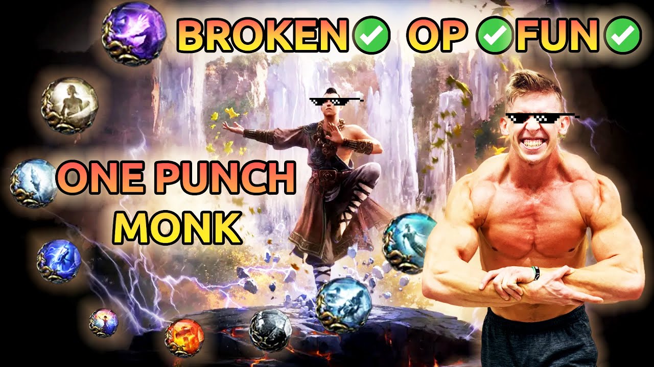 This monk build goes CRAZY - One-Shot Hollow Palm Monk POE2 - YouTube