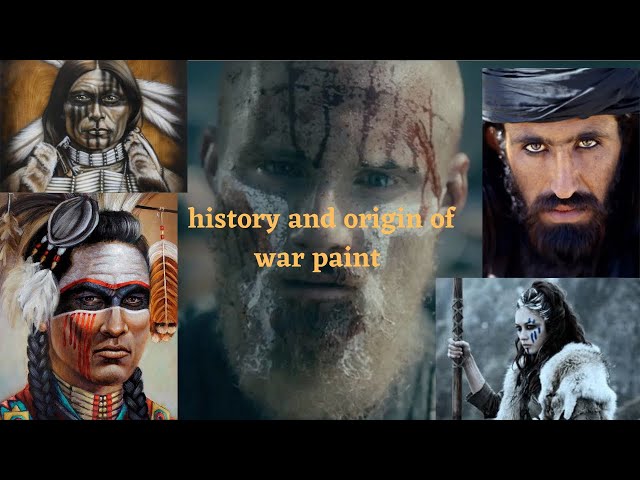 Native American War Paint Meanings Native American Stock Illustrations