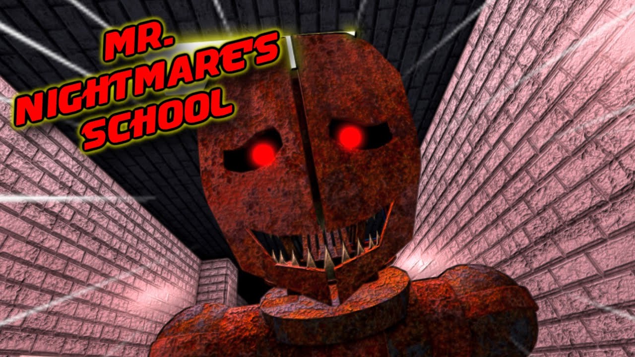 MR. NIGHTMARE'S SCHOOL SCARY OBBY ! Full Walkthrough - YouTube
