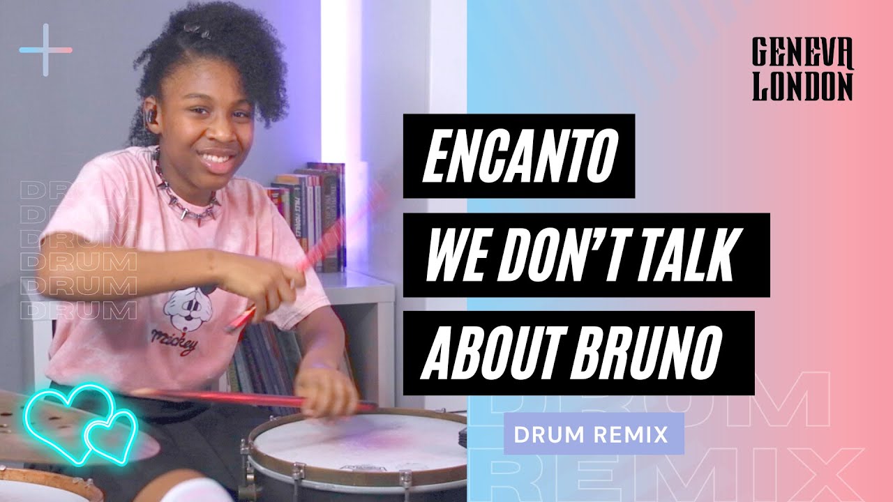 Encanto - We Don’t Talk About Bruno x Woman Remix (Live Drums) - YouTube