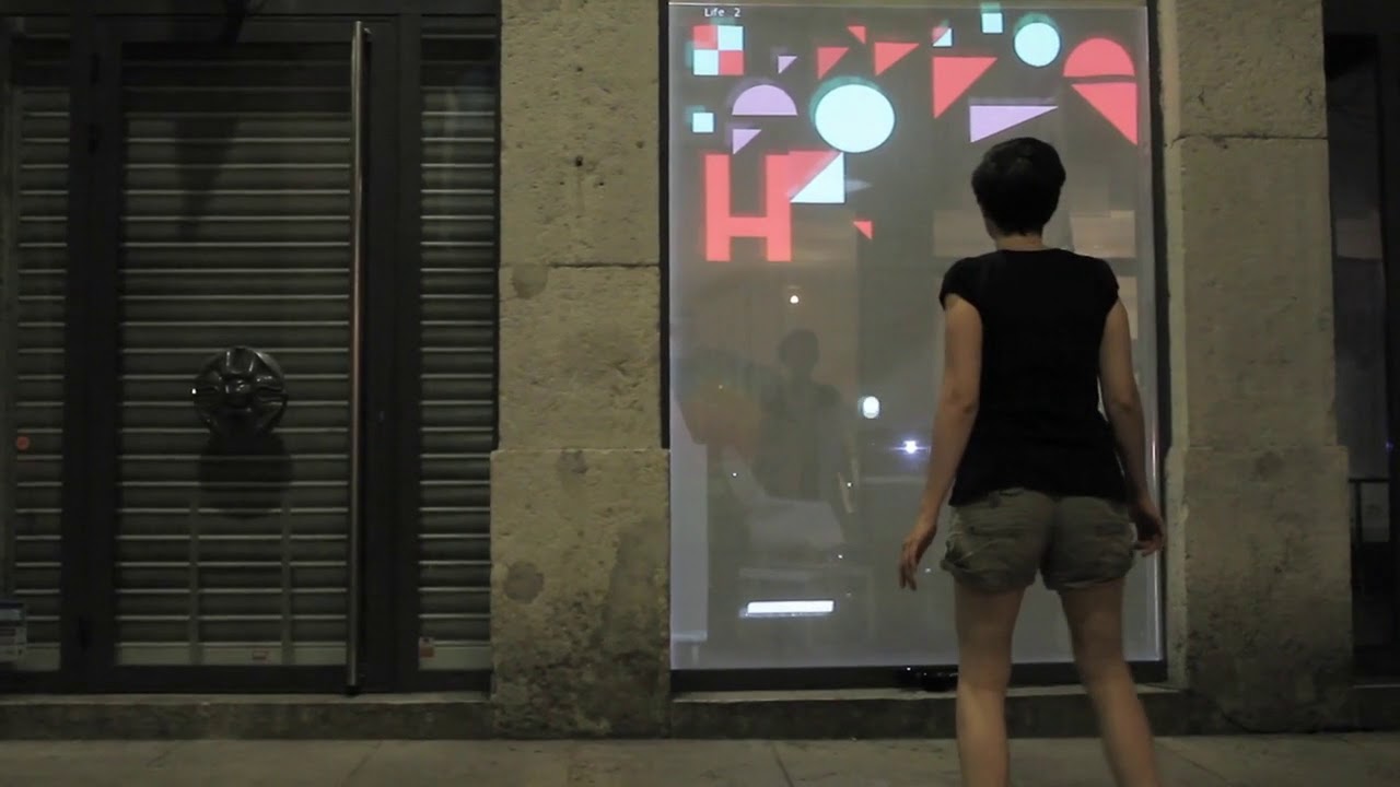 Brick — Interactive Store Window - YouTube