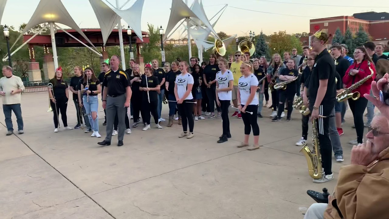 CFHS Marching Band - Kenny’s Birthday 10.20.19 - Part 4 - YouTube