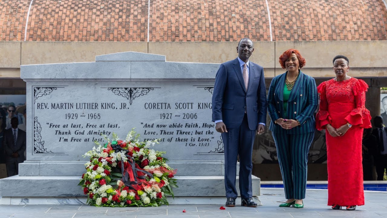 President Ruto visits Martin Luther King Jnr, National Historical Park ...