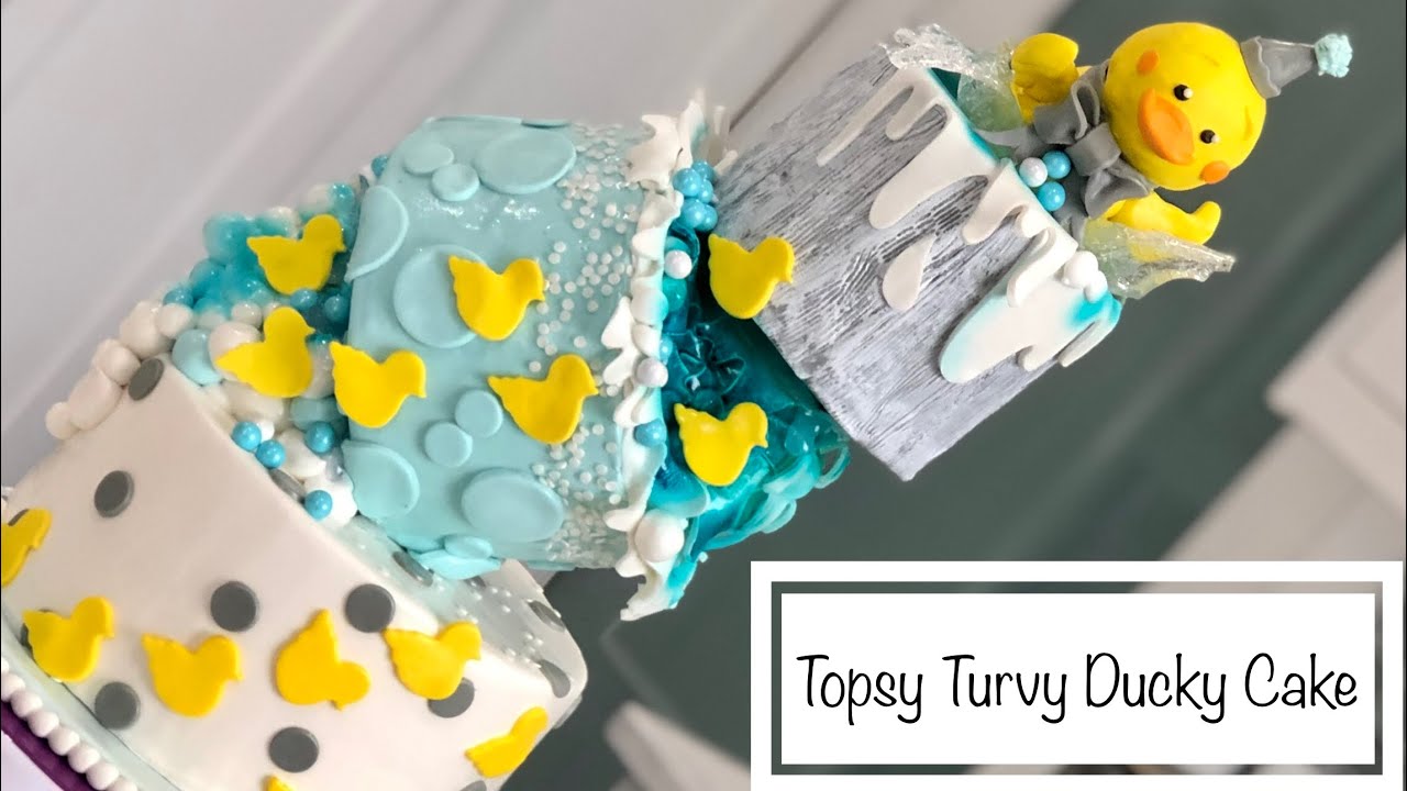 How to Make a Topsy Turvy Gravity Defying Display Cake | PLUS 4 Bonus ...