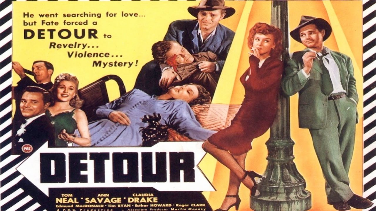 Detour / Détour (1945) with French Subs/Avec Sous-Titres IMDb 7.5 - YouTube