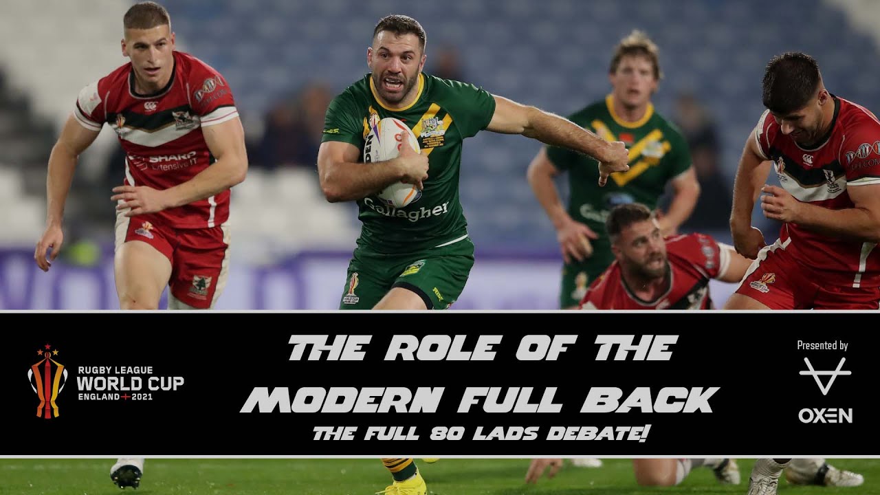 The role of the modern Rugby League full back - YouTube