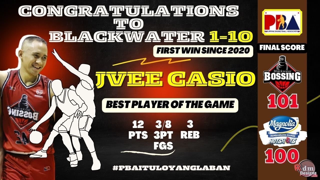 Blackwater Bossing vs Magnolia Pambansang Manok | Game Highlights for ...