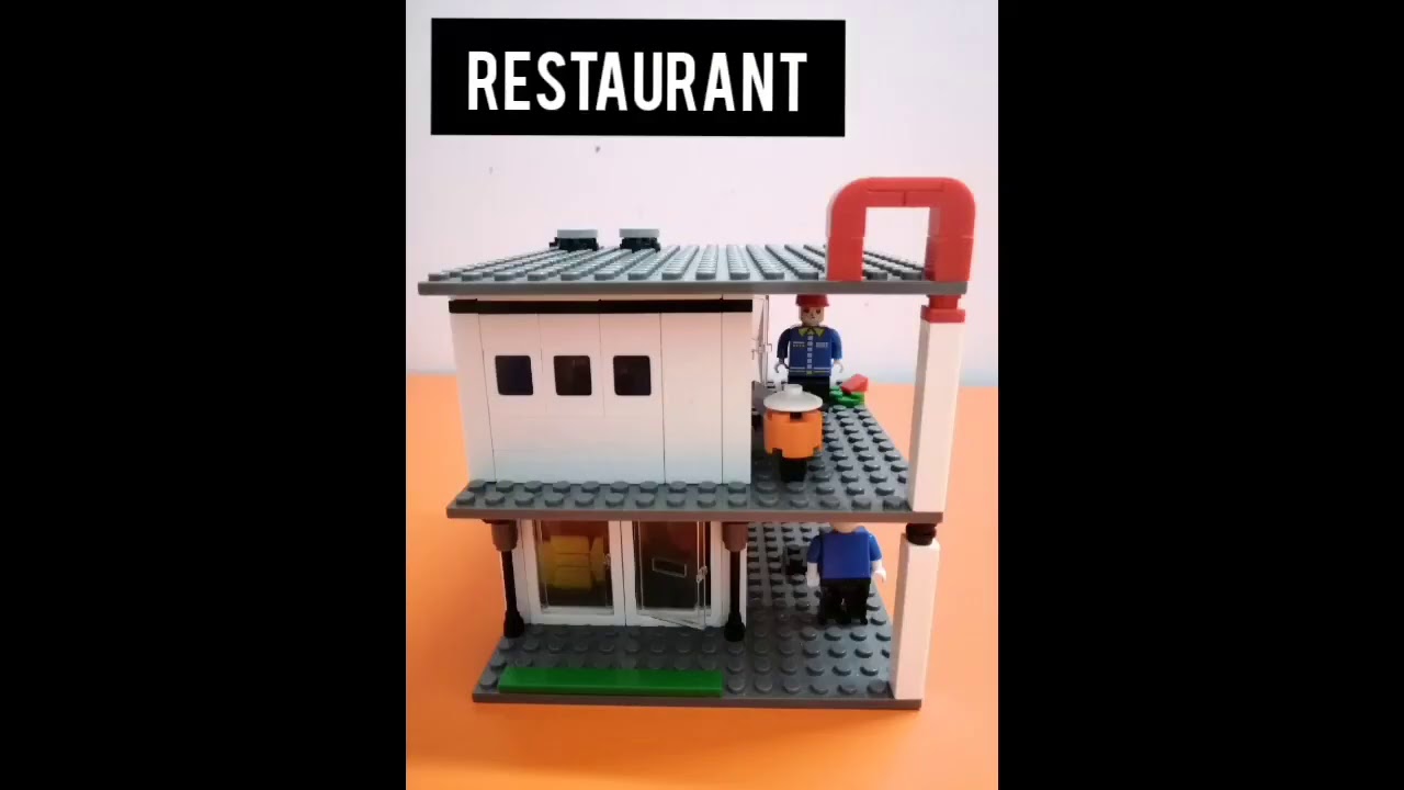 EASY LEGO RESTAURANT MOC SHOWCASE #30 - YouTube