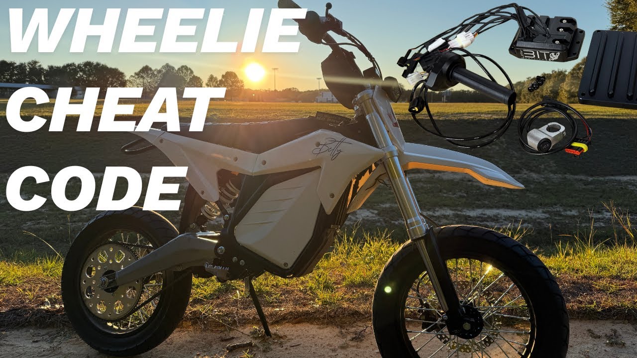 13 KW/84V Electric Dirt Bike (pitbike) Riding New TruMoto Controller - YouTube