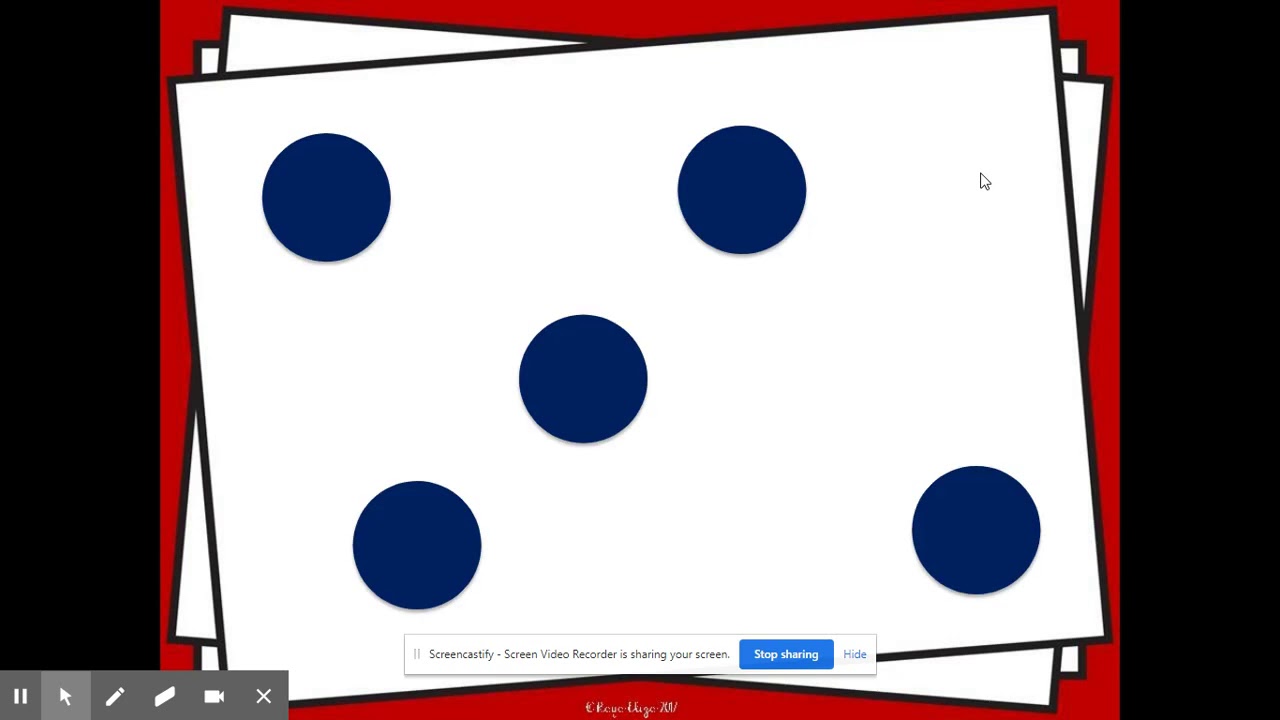 Subitizing Video dots 1-5 - YouTube