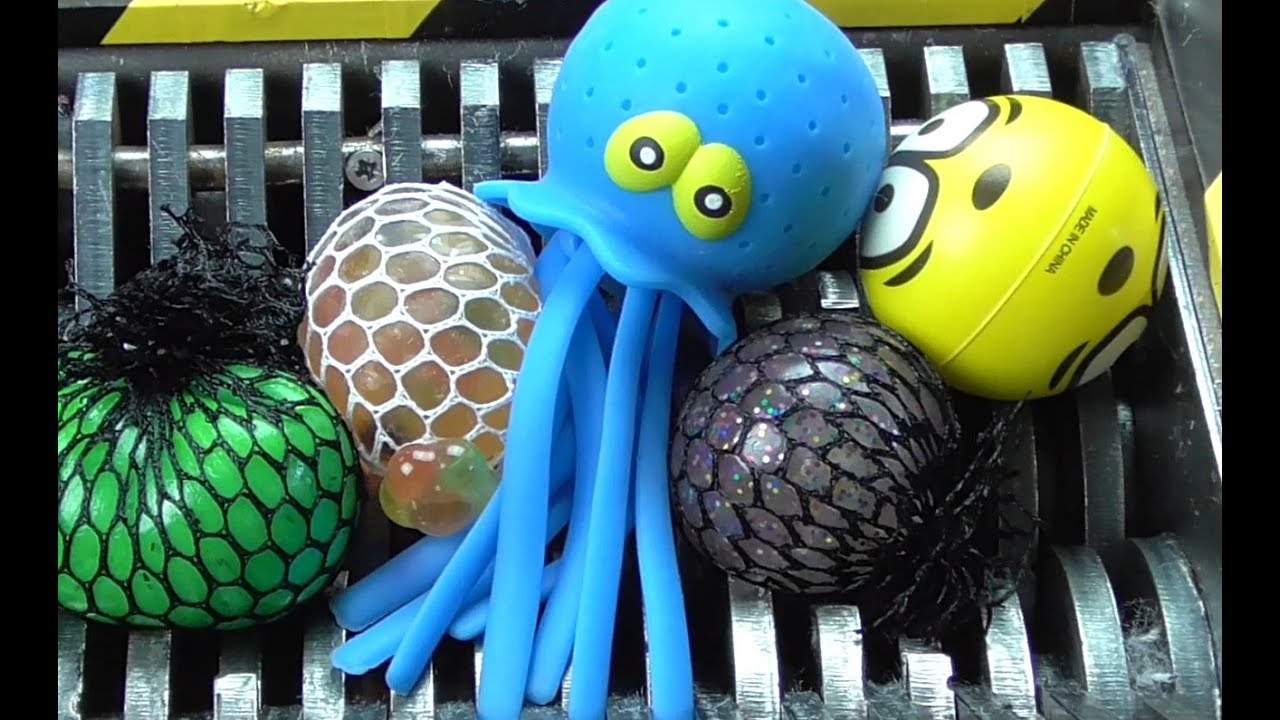 Epic Shredding: Octopus Squishy & Slime What's Inside Slime Family Toys ...
