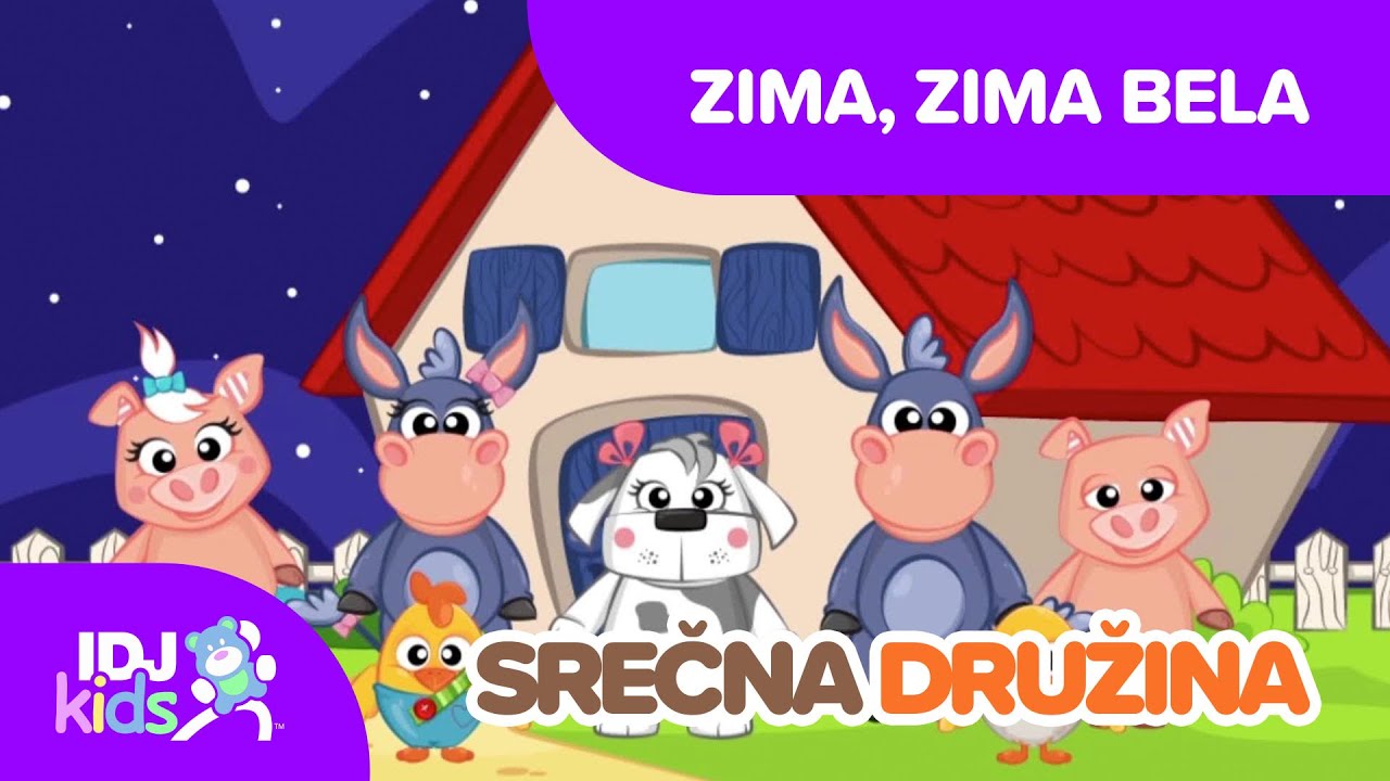 ZIMA, ZIMA BELA // RISANKA // @IDJKidsSI - YouTube