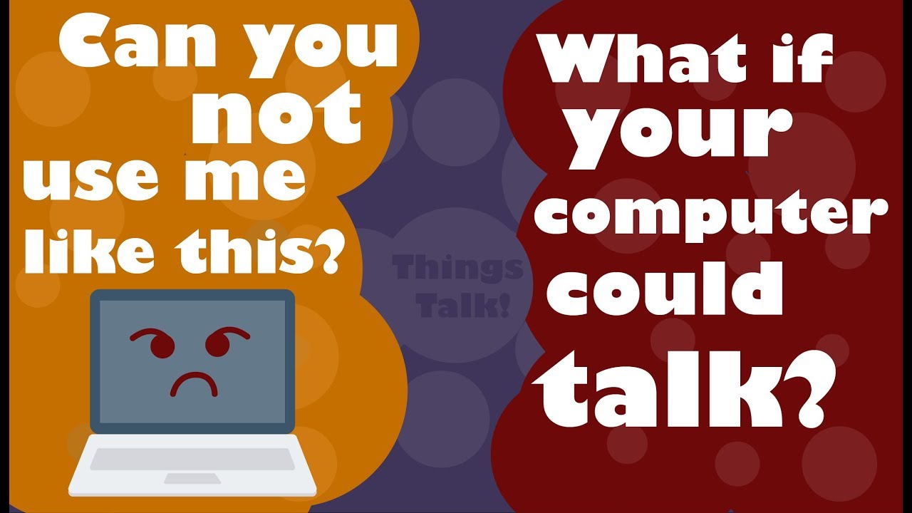What if your computer could talk? | Happiness Shorts - YouTube