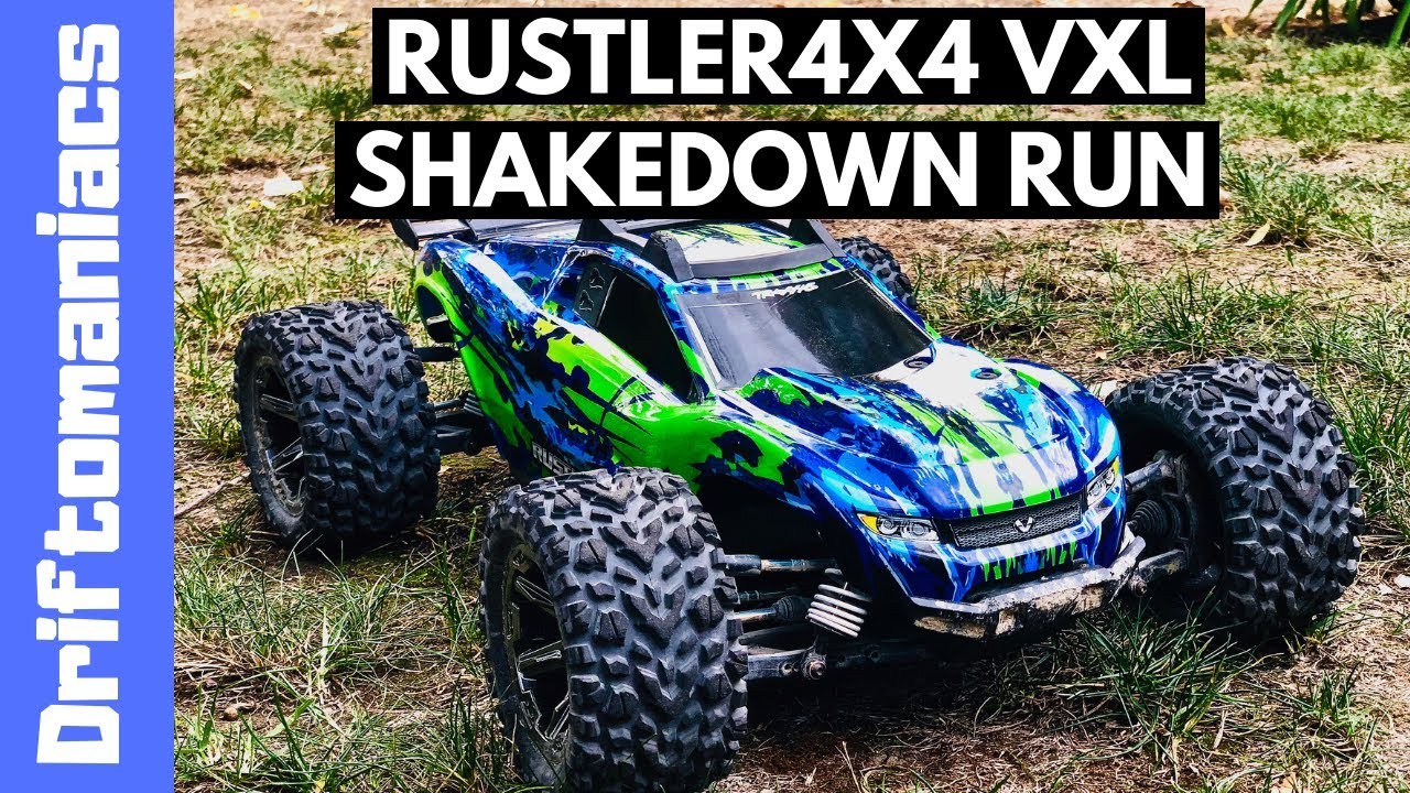 Traxxas Rustler 4x4 Castle Conversion Shakedown - YouTube