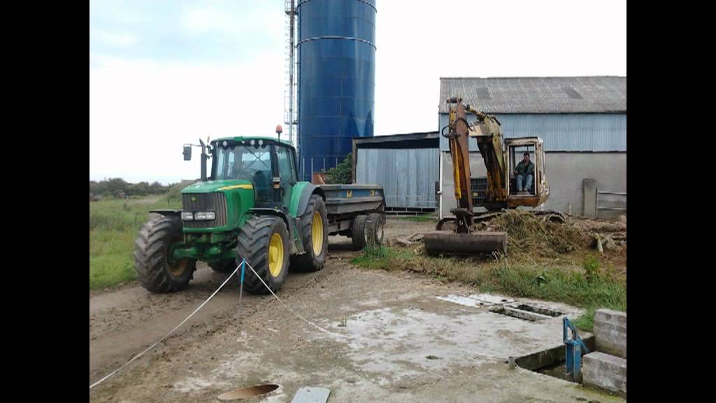digger work in northern ireland - YouTube