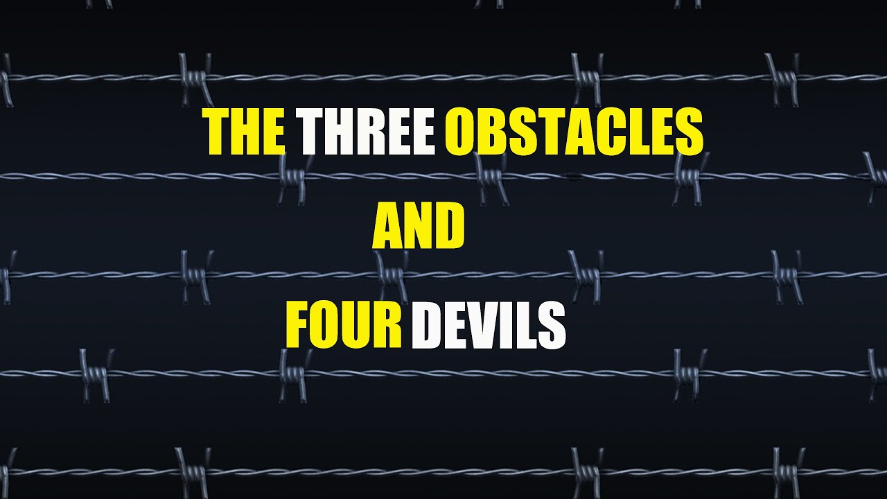 Gosho: The Three Obstacles and Four Devils (Audiobook#46) - YouTube