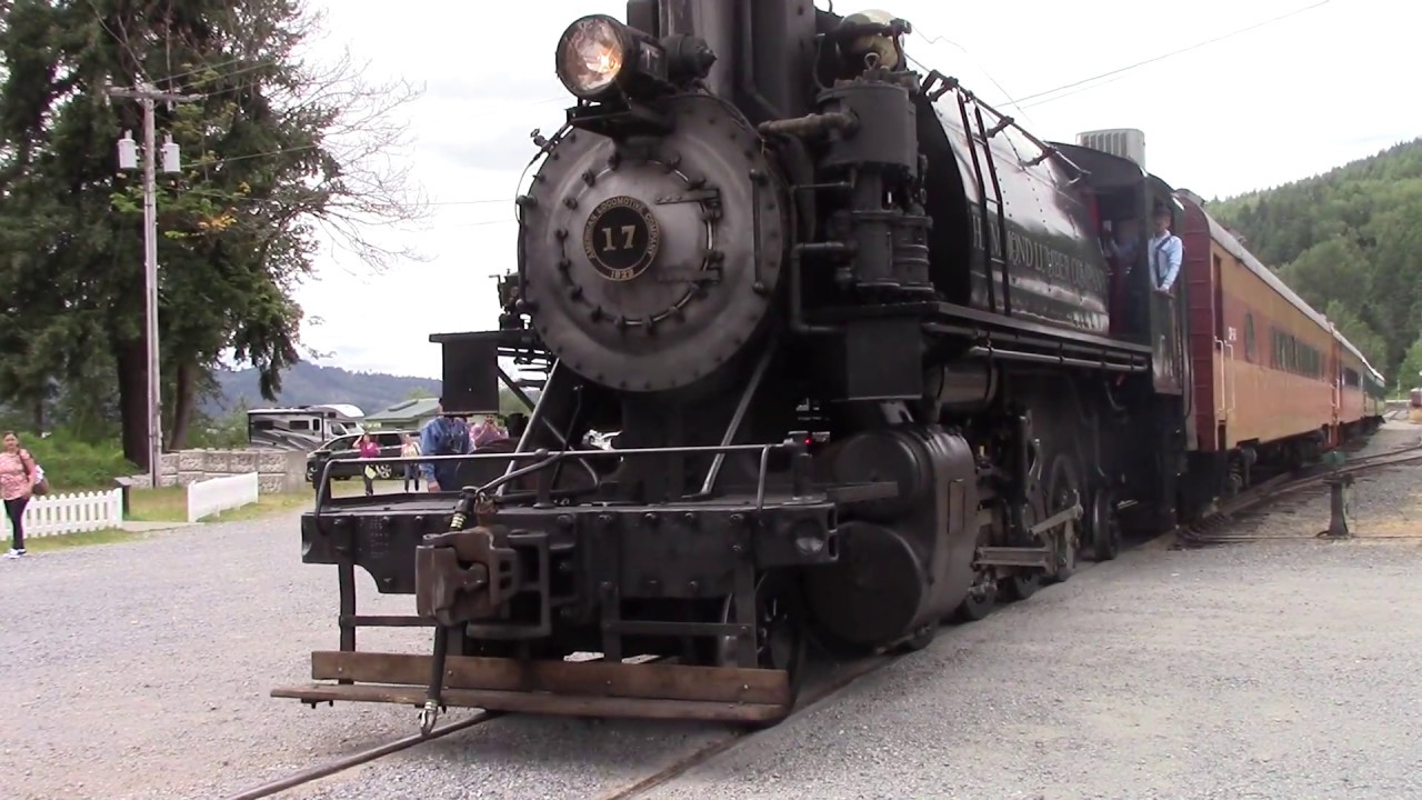 Mt. Rainier Scenic railroad - YouTube