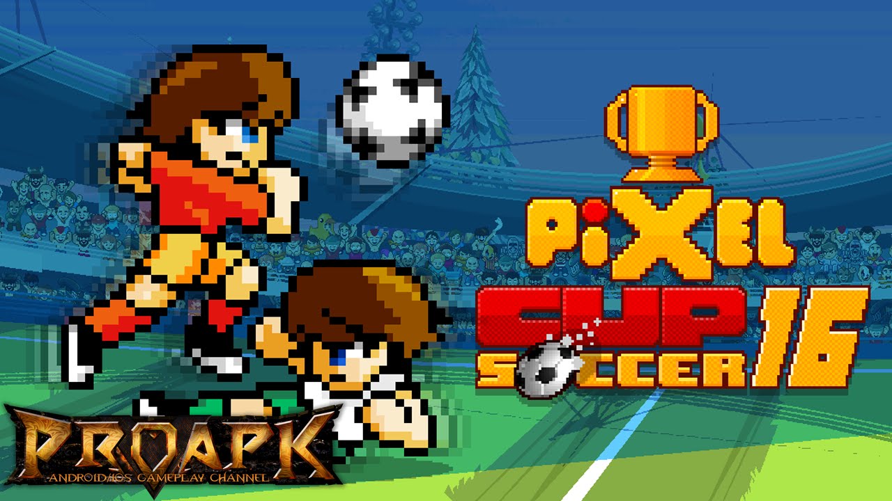 Pixel Cup Soccer 16 Gameplay iOS / Android - YouTube
