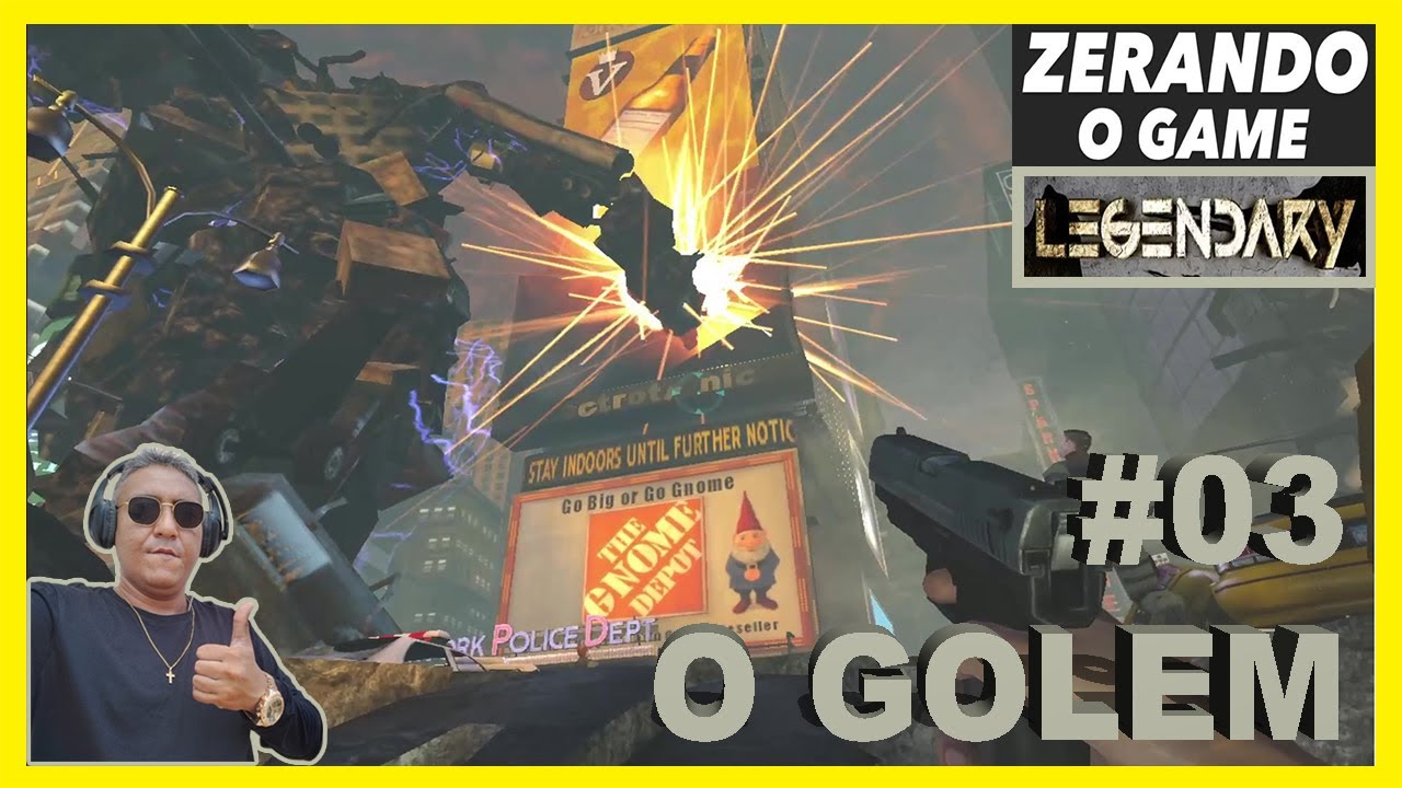 O GOLEM - PARTE #03 - LEGENDARY (2008) – PC / “Série de Gameplays ...