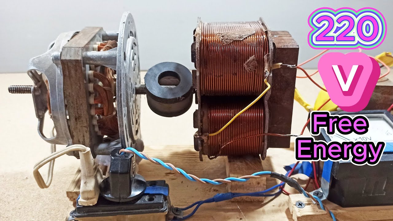 Free Energy\\Practical invention - how to do it//New generator ...