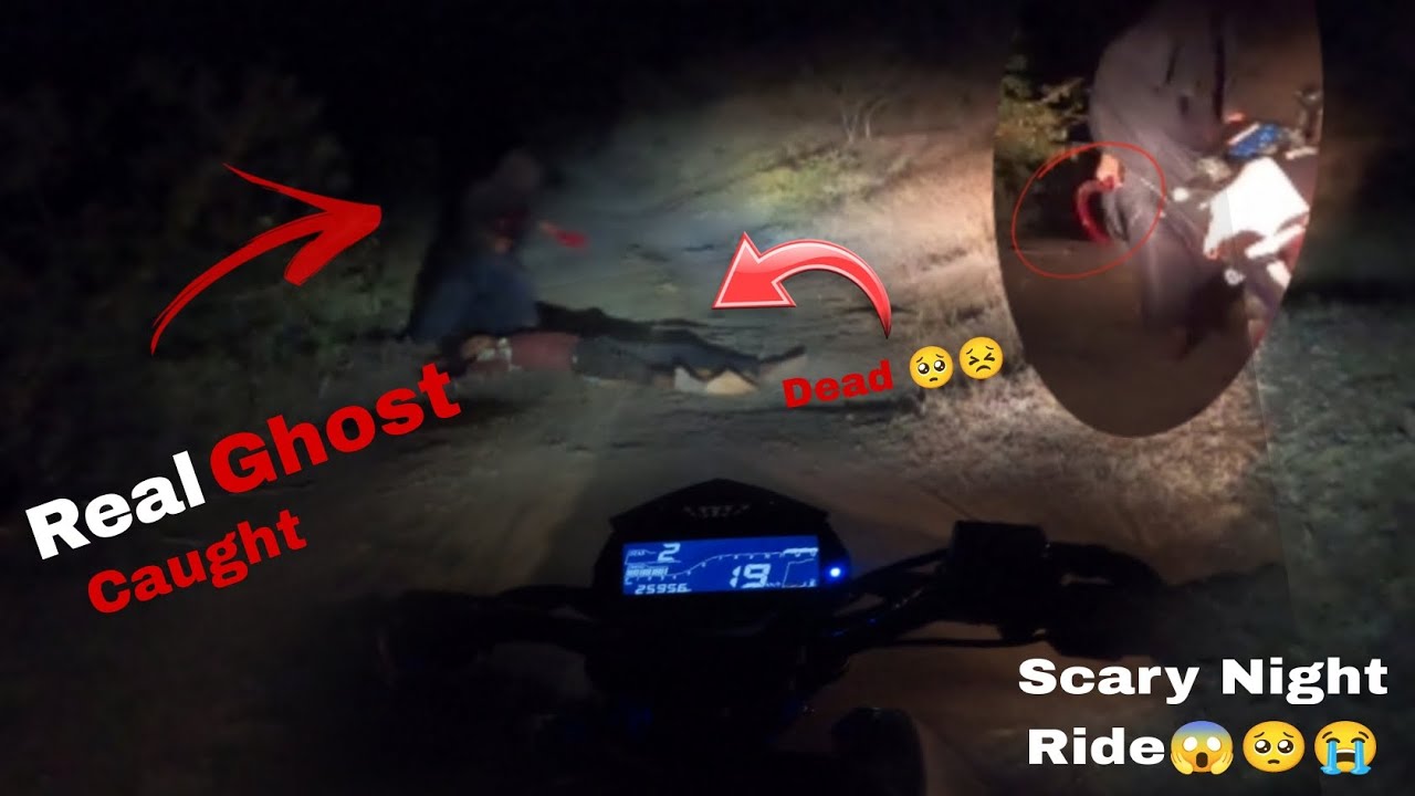 Real ghost caught 😱🥺🎃/ Night Ride karte waqt Bhoot dikh gaya😭#nightride ...