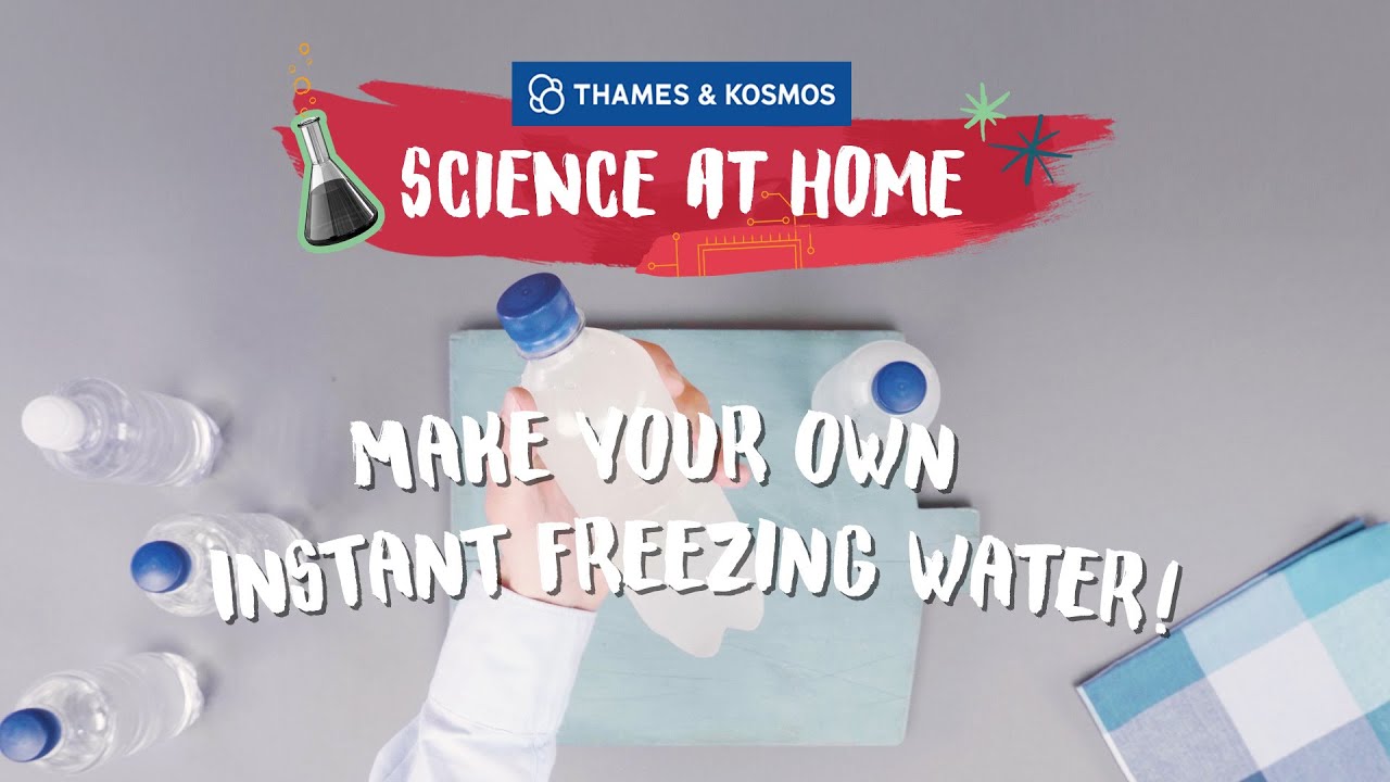 Science at Home - Make Your Own Instant Freezing Water! - YouTube