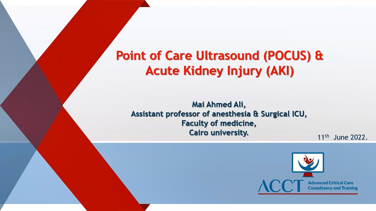 POCUS in Acute Kidney Inury - YouTube