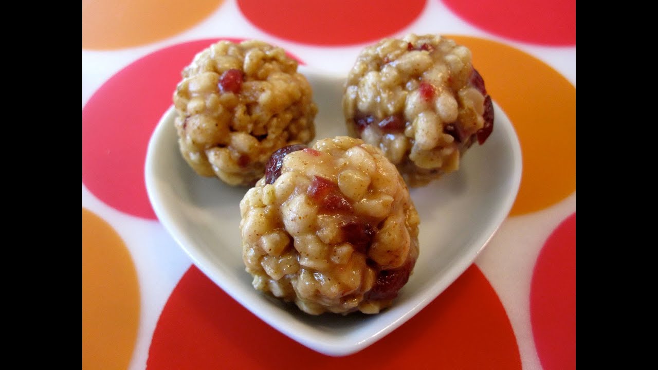 Snack Food Recipes for Kids: How to Make Chewy Granola Balls for ...