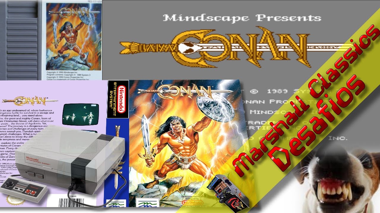 Conan (Nes 8 Bits) - Desafio - Marshall Classics - YouTube