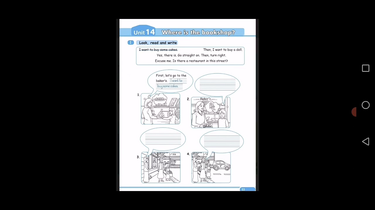 Action pack 3/unit 14 /activity book /part 1 - YouTube