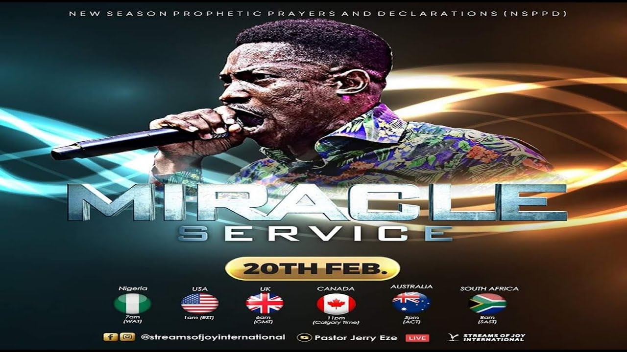 MIRACLE SERVICE || NSPPD || 20TH FEBRUARY 2023 - YouTube
