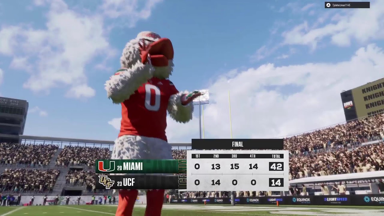 UM vs UCF - YouTube