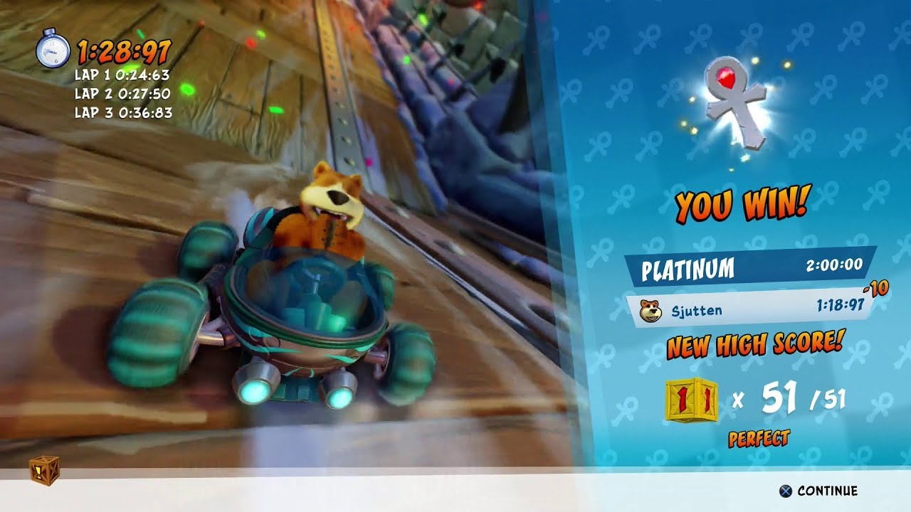 CTR Nitro Fueled - Clockwork Wumpa - Platinum Relic (All Boxes) - YouTube