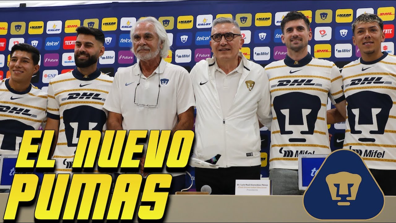 PRESENTACIÓN OFICIAL Refuerzos Pumas 2024 | Pusseto, Ruben Duarte ...