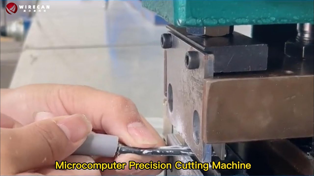 Microcomputer Precision Cutting Machine - YouTube