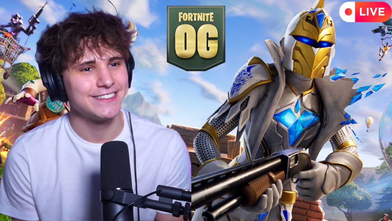 getting so many vic roy's in OG fortnite for the first time ever live ...
