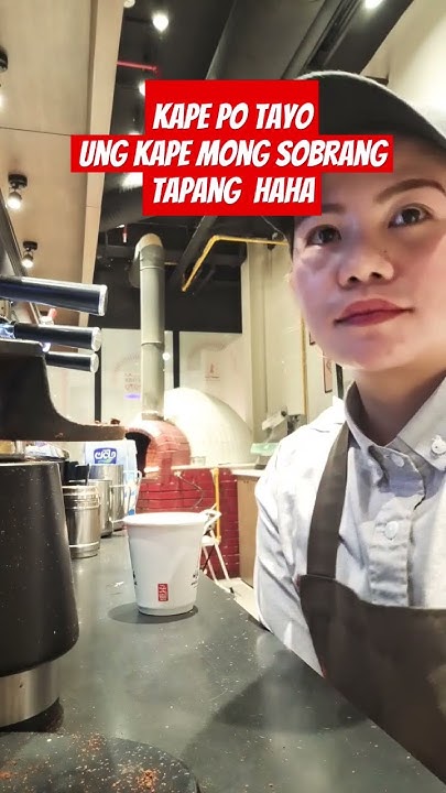 Kape po ray #buhayofw #dance #eatingasmr #baristacoffee #baristalife #jeddah #kabayan #baristas ...