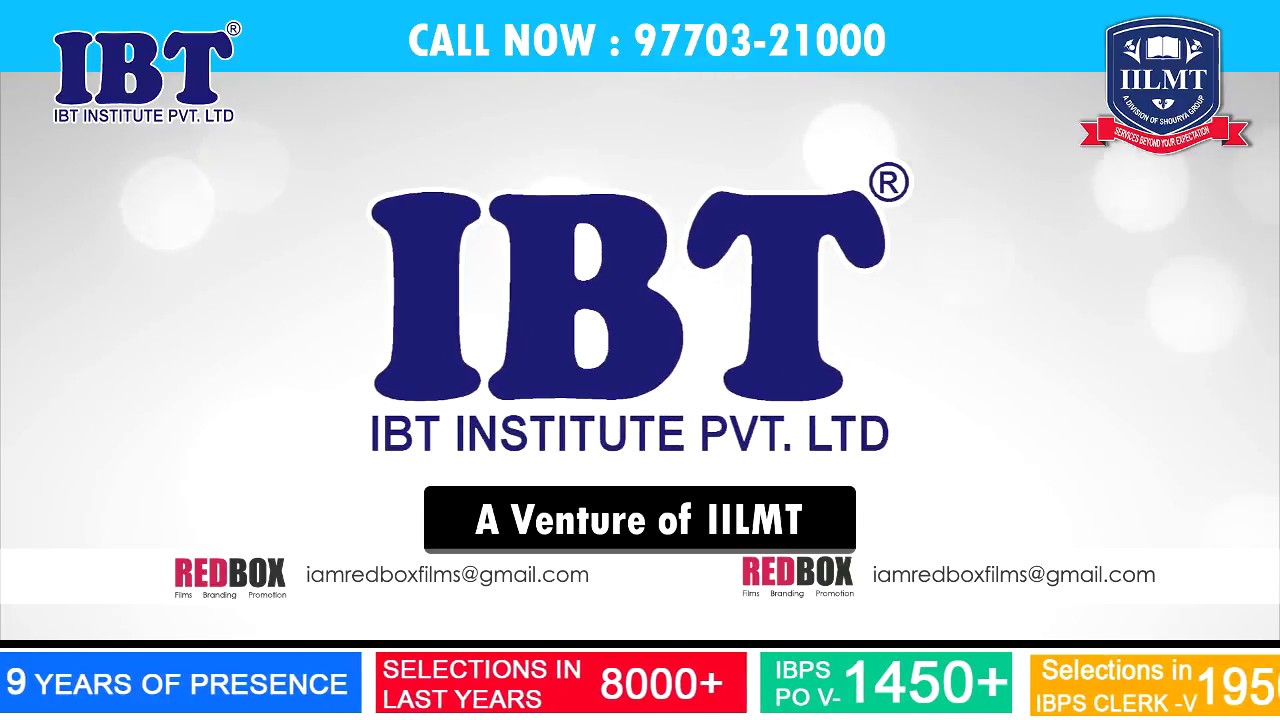 IBT Institute Ad. - YouTube